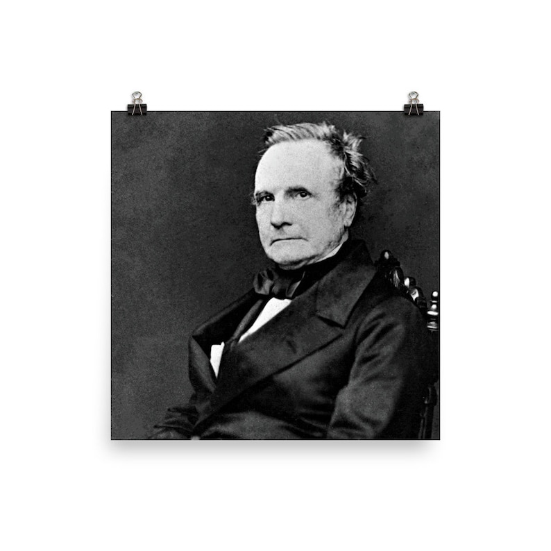 Charles Babbage Poster Print - Etsy