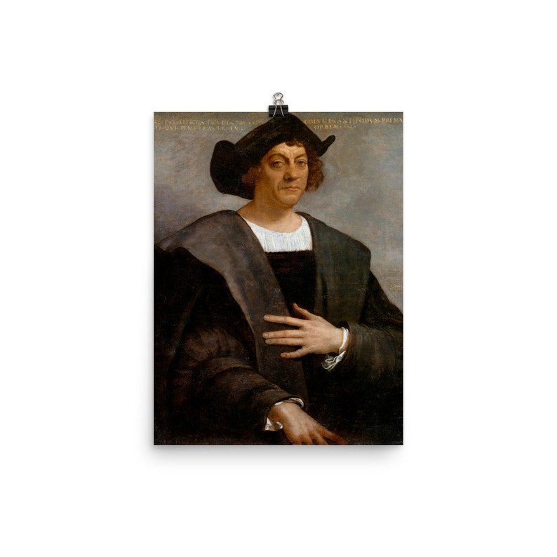 Christopher Columbus Poster Print - Etsy