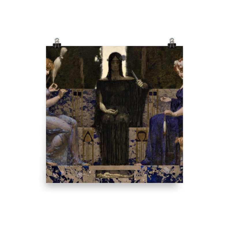 The Three Fates by Alexander Rothaug Poster Print - Etsy