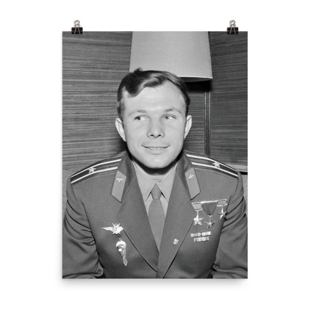 Yuri Gagarin Poster Print - Etsy