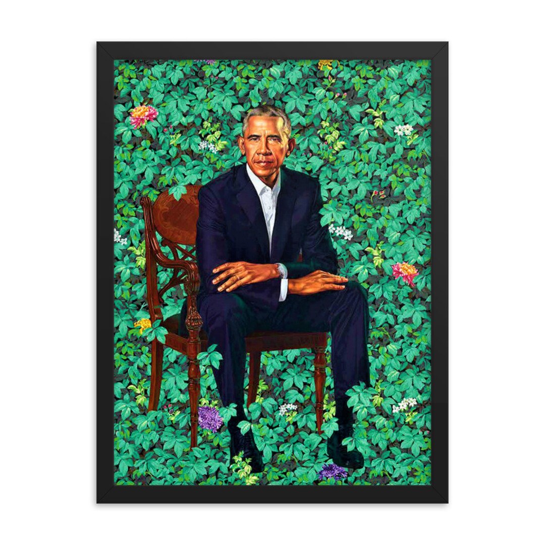 President Barack Obama Framed Print - Etsy