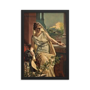 Hypatia of Alexandria Framed Print - Etsy