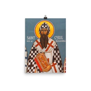 Cyril of Alexandria Poster Print - Etsy