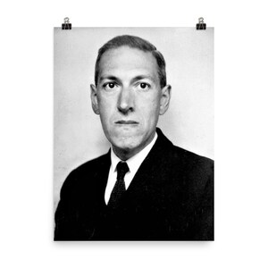 H.P. Lovecraft Poster Print - Etsy