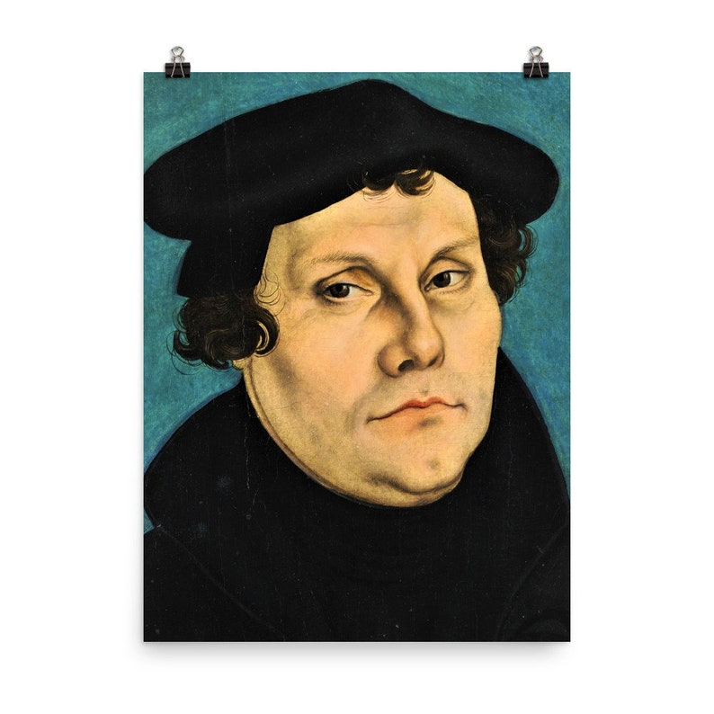 Martin Luther Poster Print - Etsy