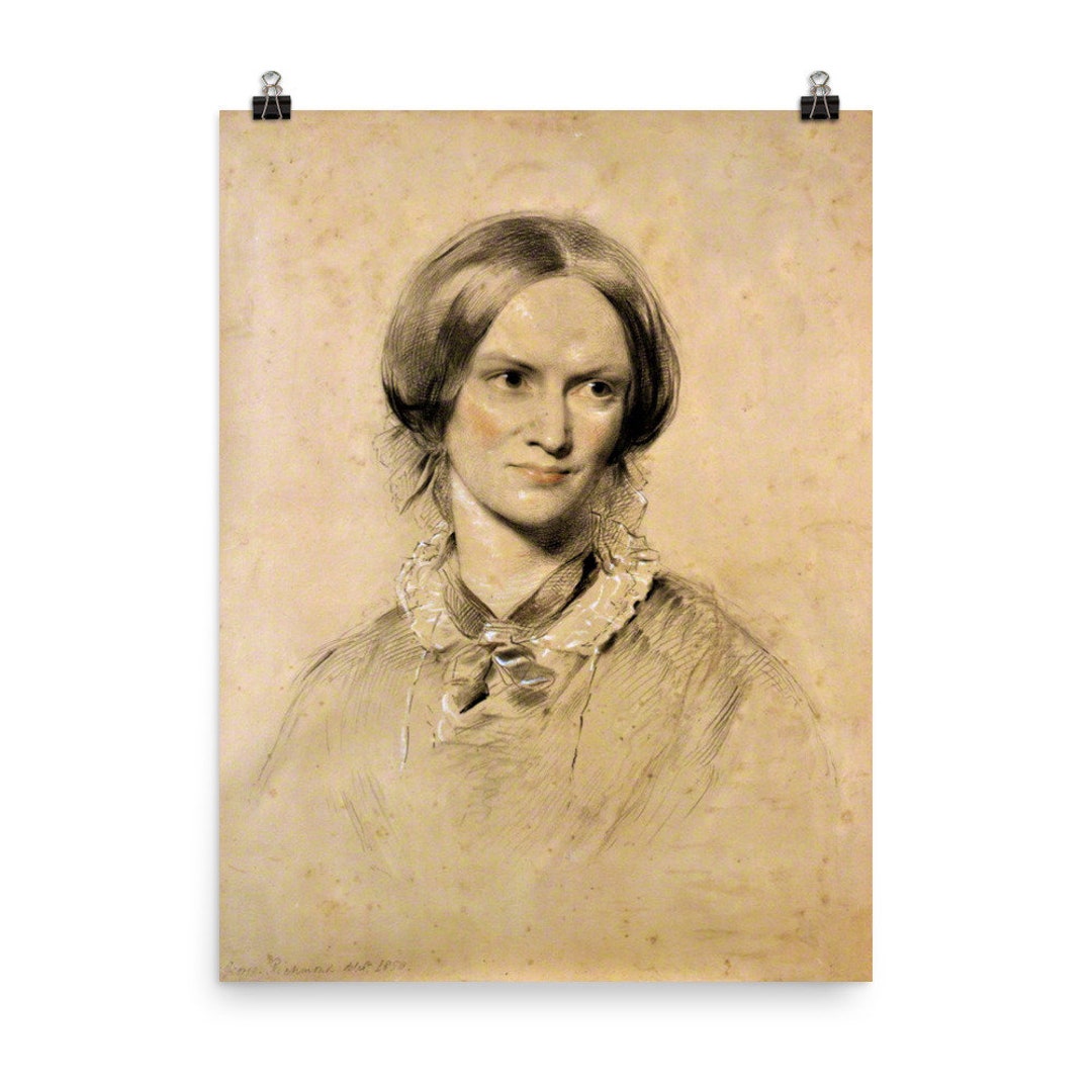 Charlotte Brontë Poster Print - Etsy