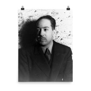 Langston Hughes Poster Print - Etsy