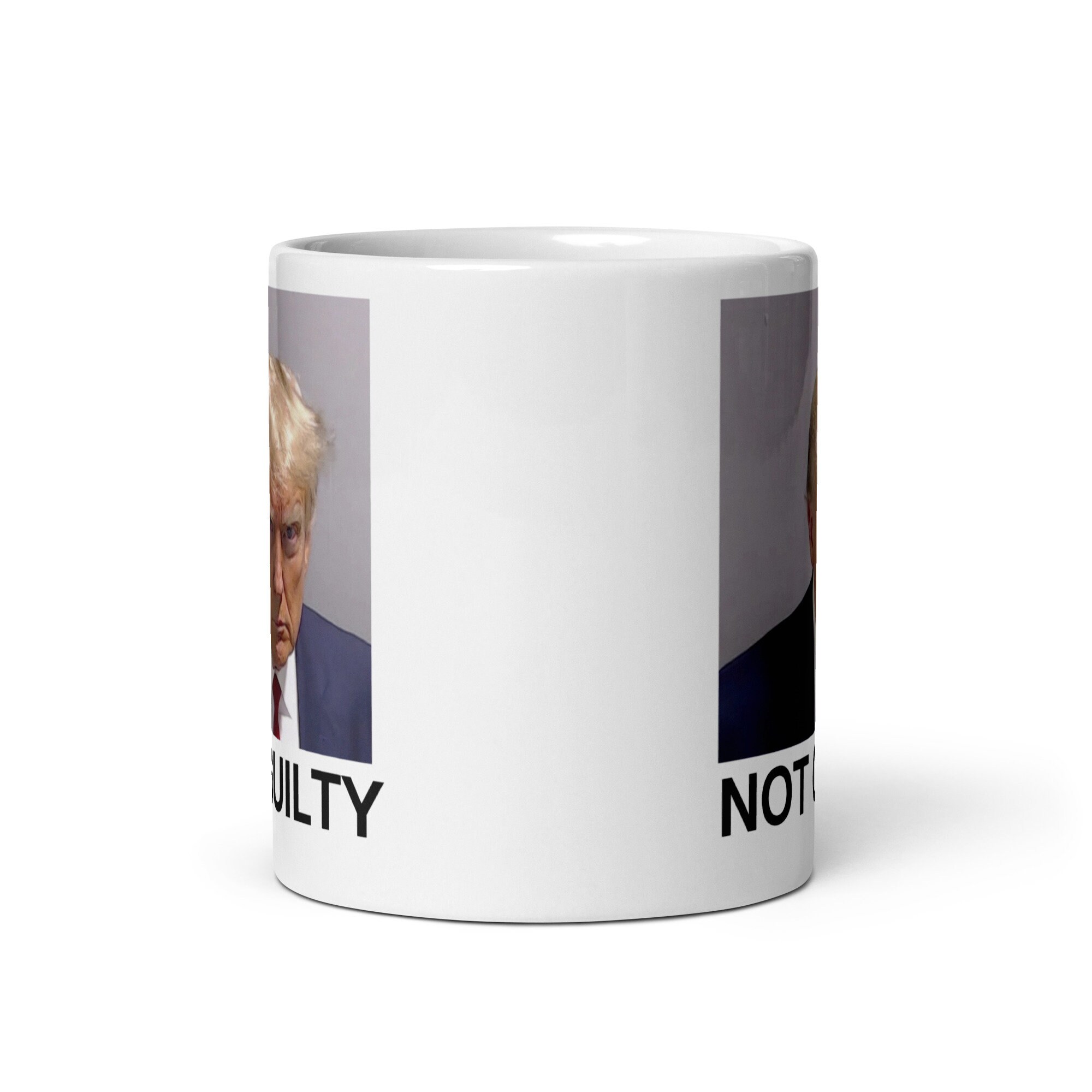 Trump Mugshot Not Guilty Mug sold by Sleigh Kitti | SKU 4426285 ...