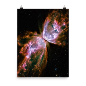 Butterfly Nebula by Hubble Space Telescope Poster Print - Etsy