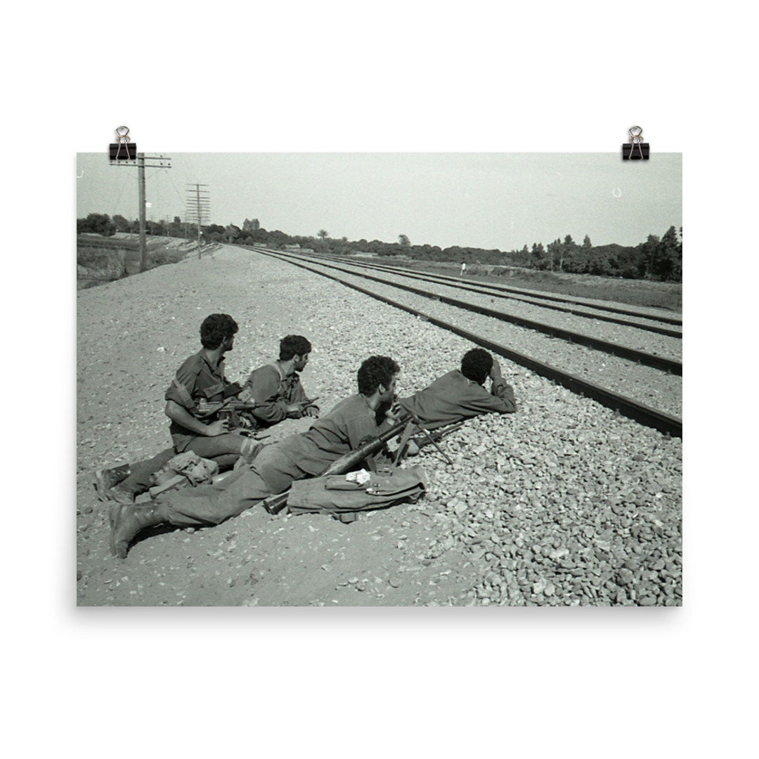 Israeli Soldiers During Yom Kippur War Poster Print - Etsy