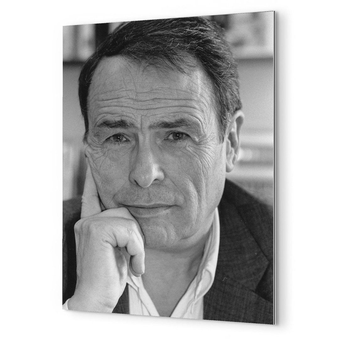 Pierre Bourdieu Metal Print: French Sociologist Portrait Wall Art for ...