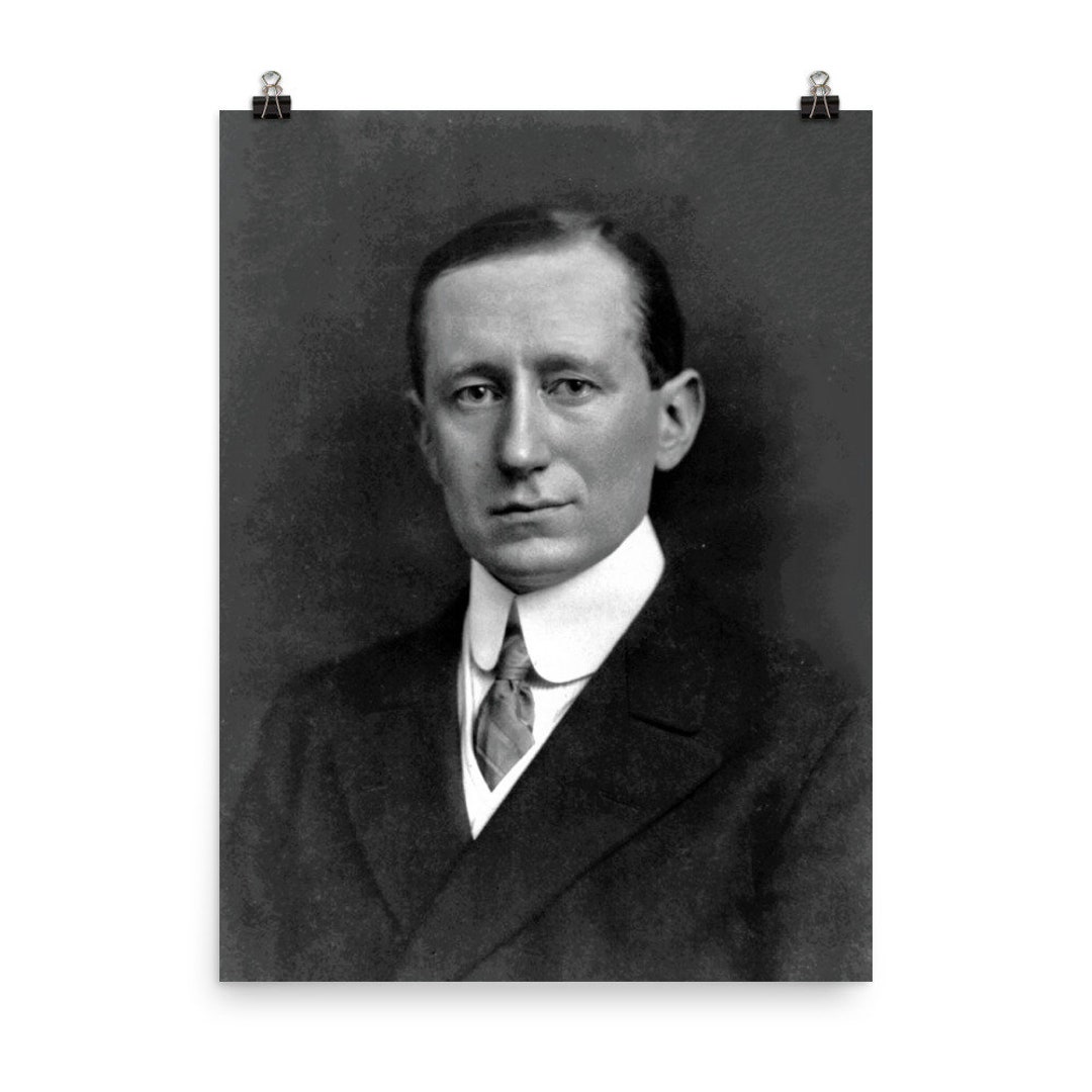 Guglielmo Marconi Poster Print - Etsy