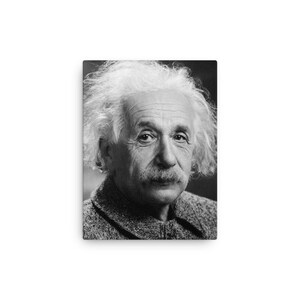 Albert Einstein Canvas Print - Canvas Wall Art - Etsy