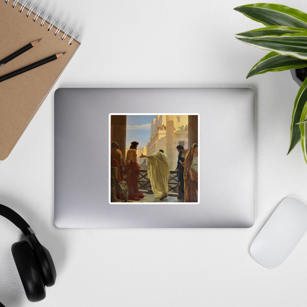 Ecce Homo by Antonio Ciseri Sticker - Etsy