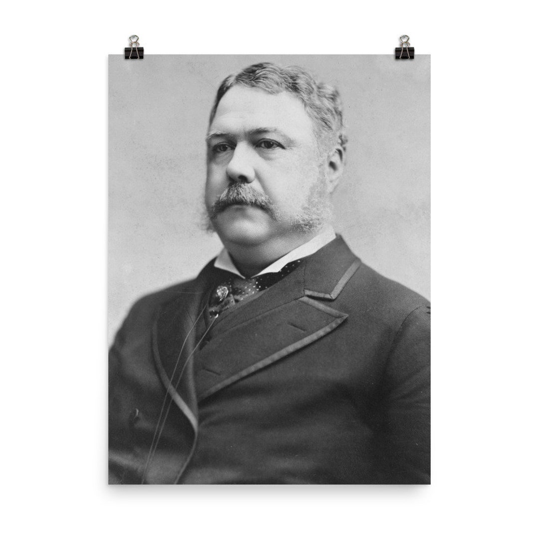 Chester A. Arthur Poster Print - Etsy