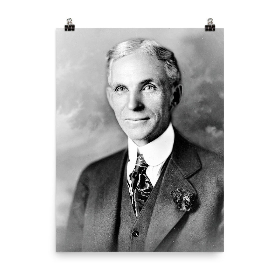 Henry Ford Poster - Etsy