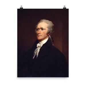 Alexander Hamilton Poster Print - Etsy