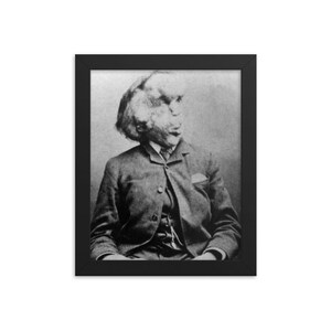 Joseph Merrick (the Elephant Man) Framed Print - Etsy