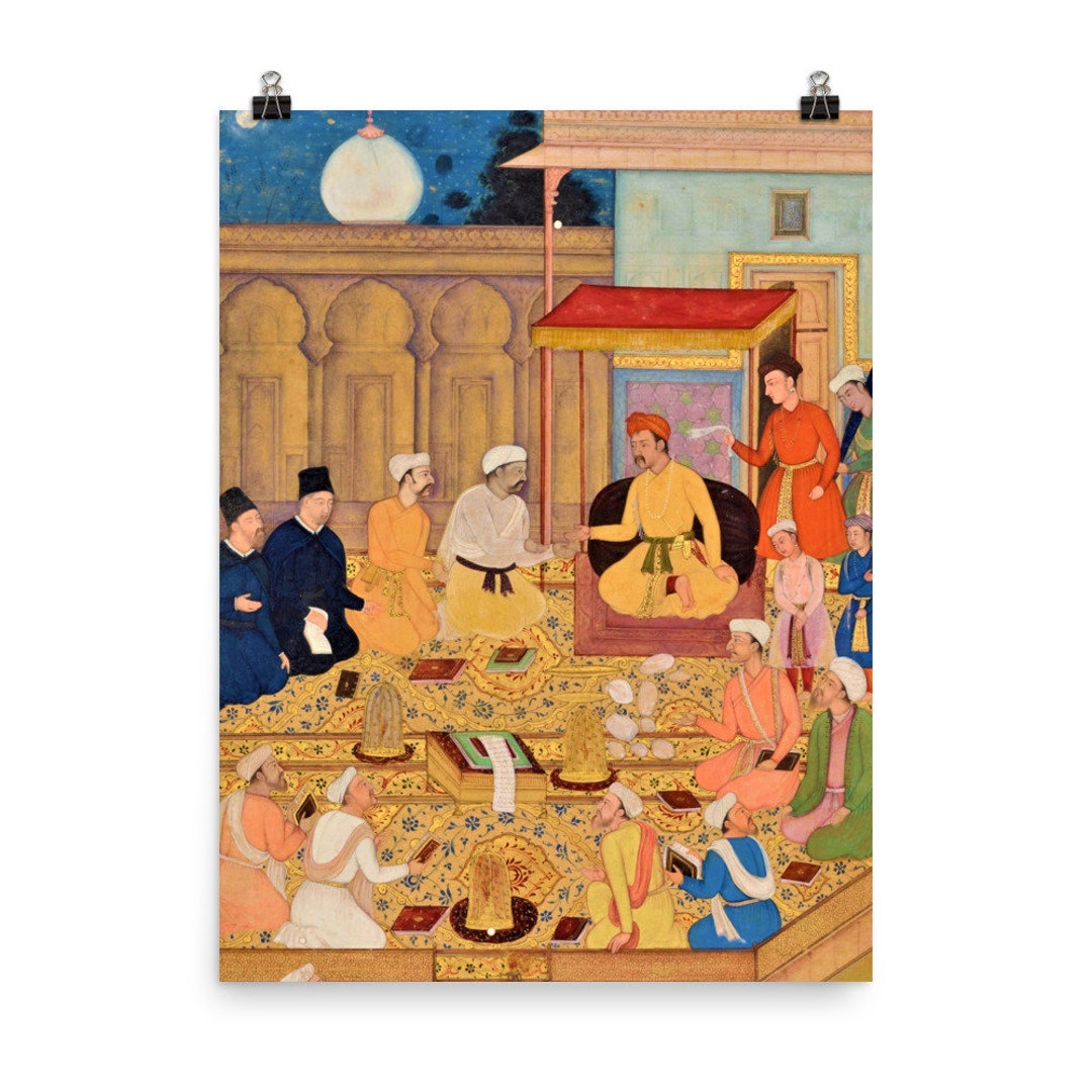 Jesuits at Akbar's Court Poster Print - Etsy