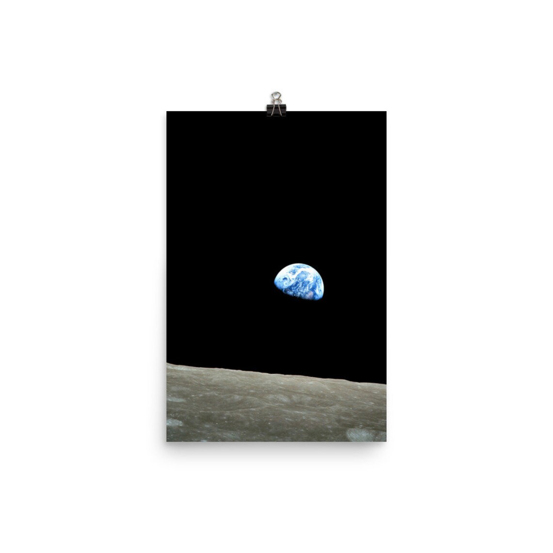 Earthrise Apollo 8 Poster Print - Etsy