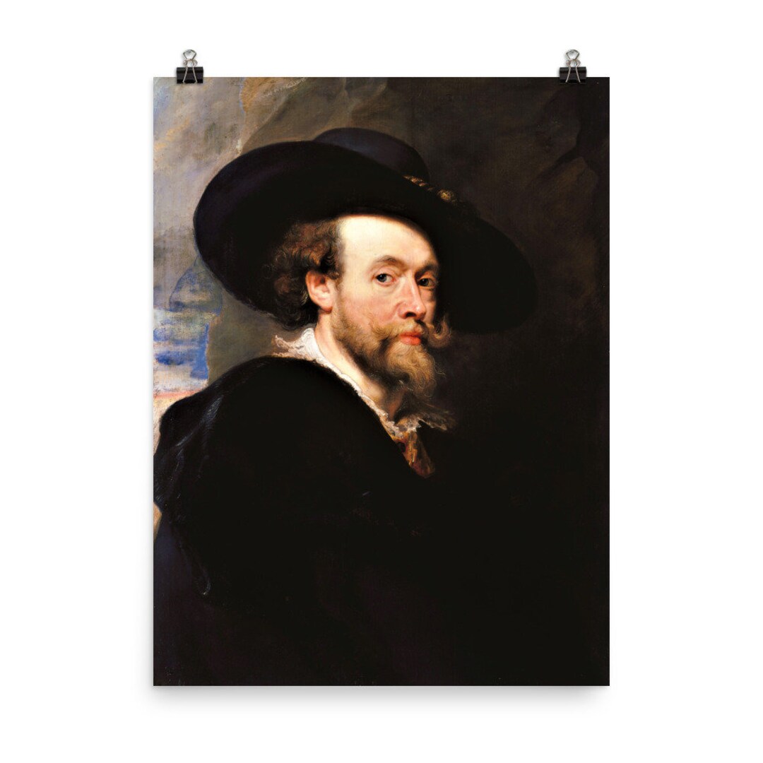 Autorretrato 1623 por Peter Paul Rubens Poster Print - Etsy México