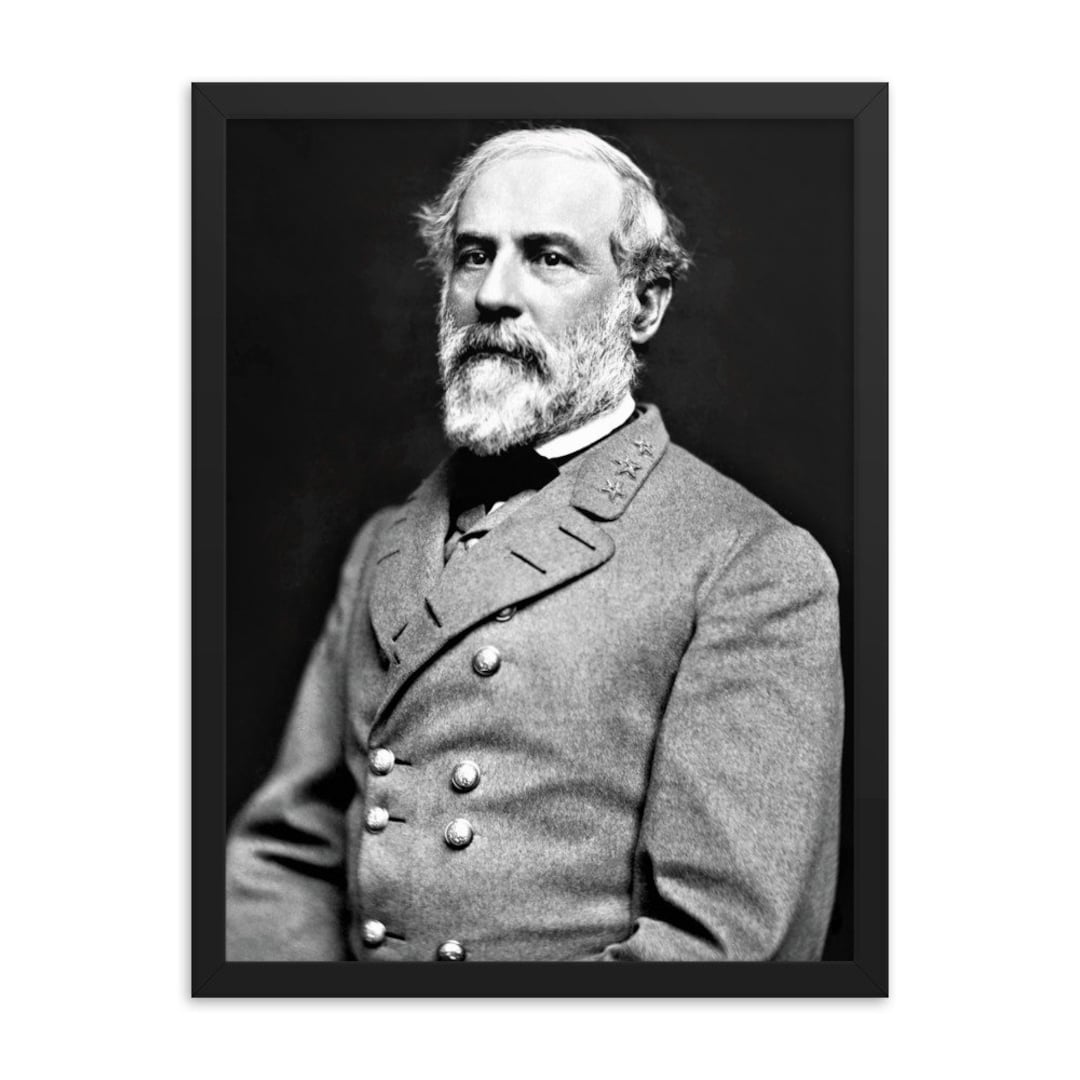 Robert E. Lee Framed Print - Etsy