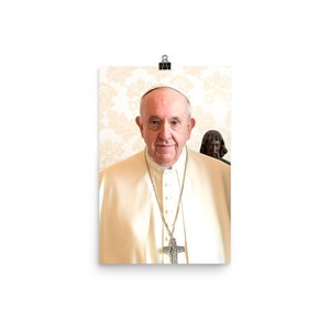 Pope Francis Poster Print - Etsy