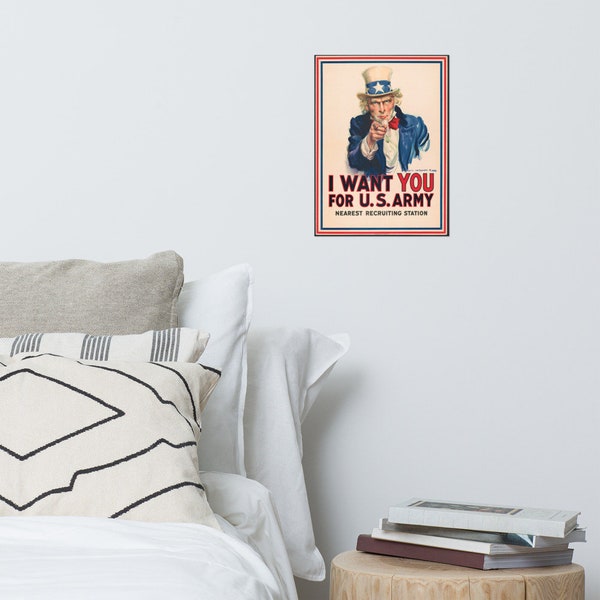 Original Uncle Sam Poster - Etsy