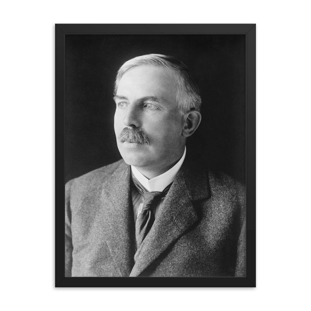 Ernest Rutherford Framed Print - Etsy