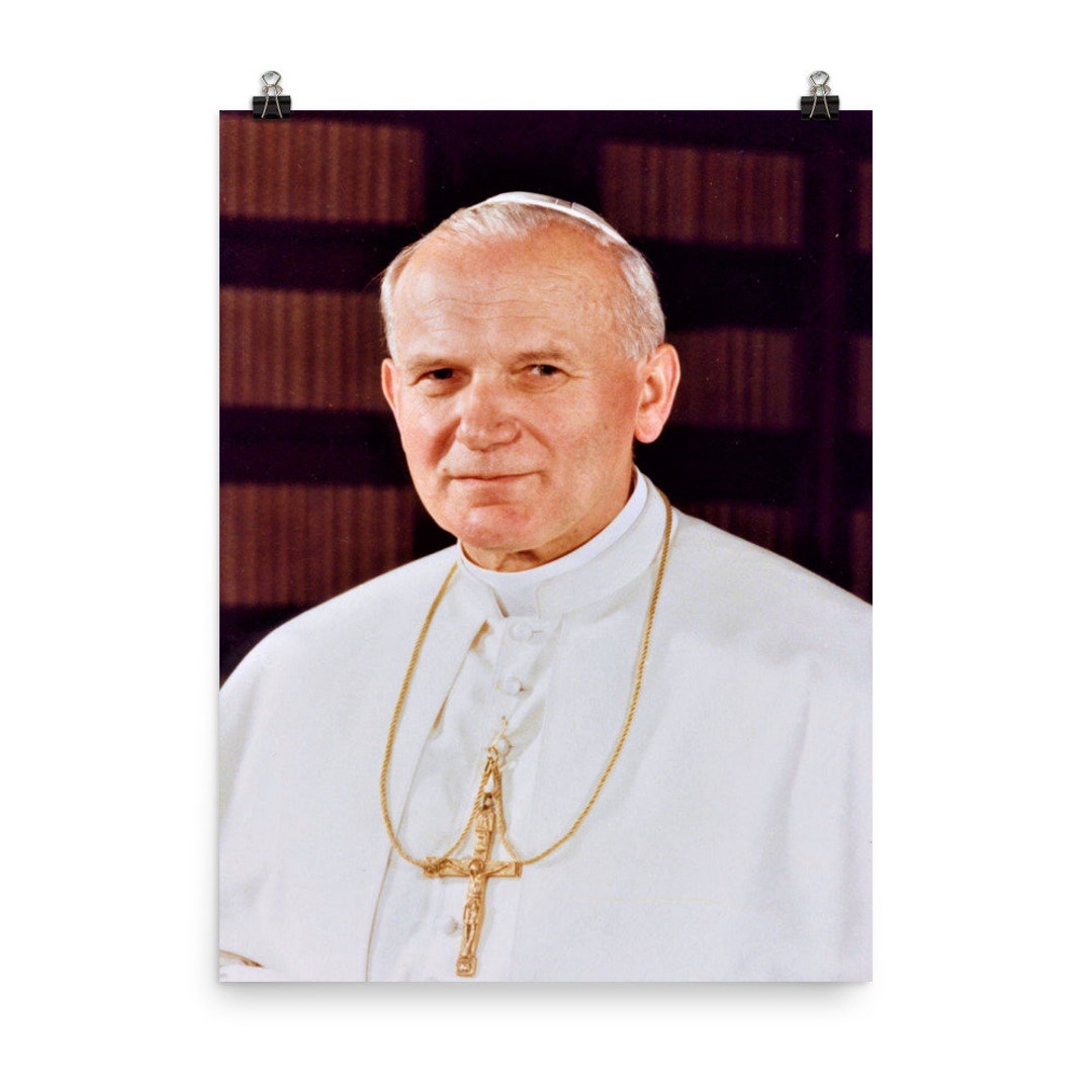Pope John Paul II Poster Print - Etsy