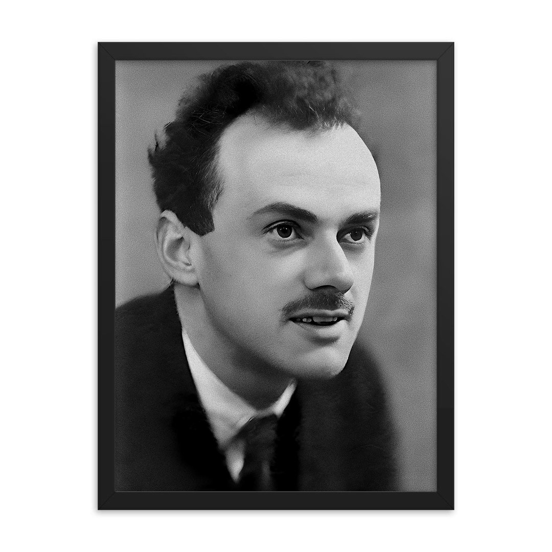 Paul Dirac Framed Print - Etsy