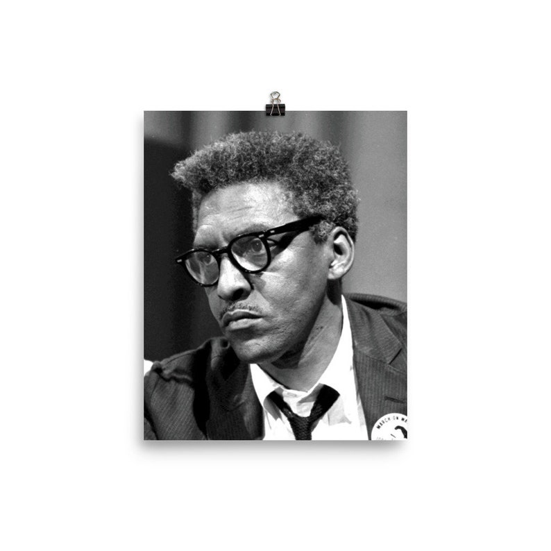 Bayard Rustin Poster Print - Etsy