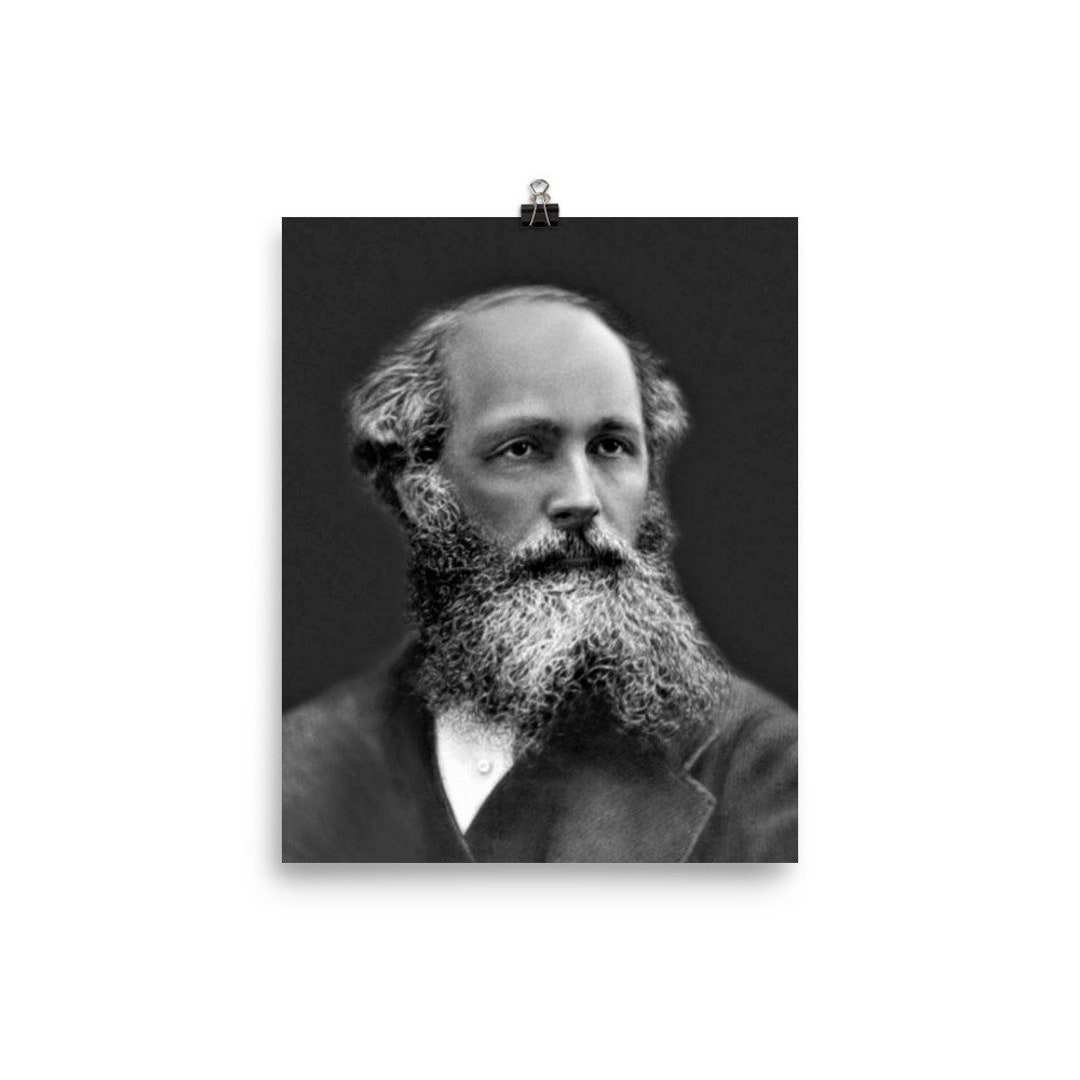 James Clerk Maxwell Poster Print - Etsy