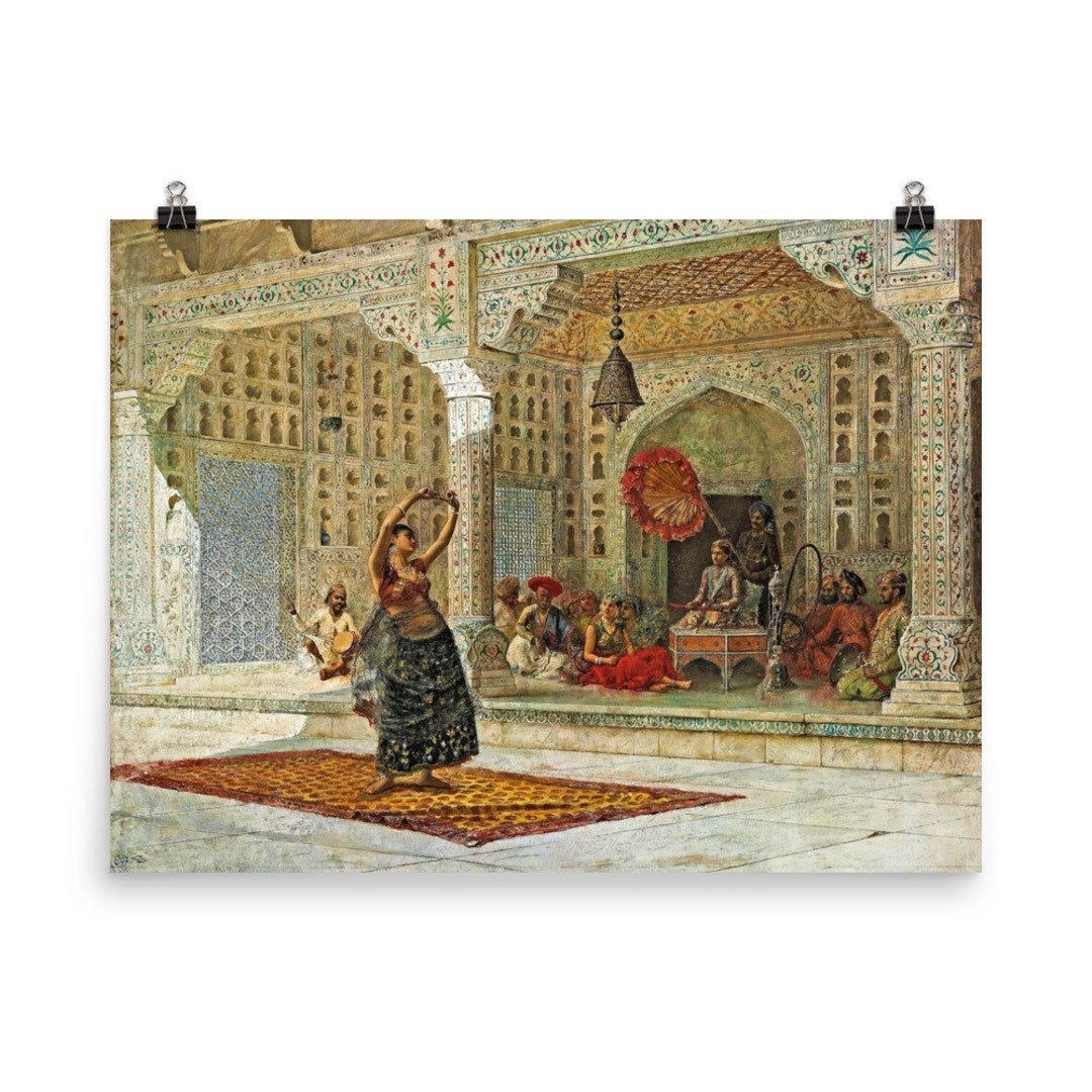 The Nautch by Edwin Lord Poster Print - Etsy