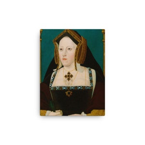 Catherine of Aragon Canvas Print - Canvas Wall Art - Etsy