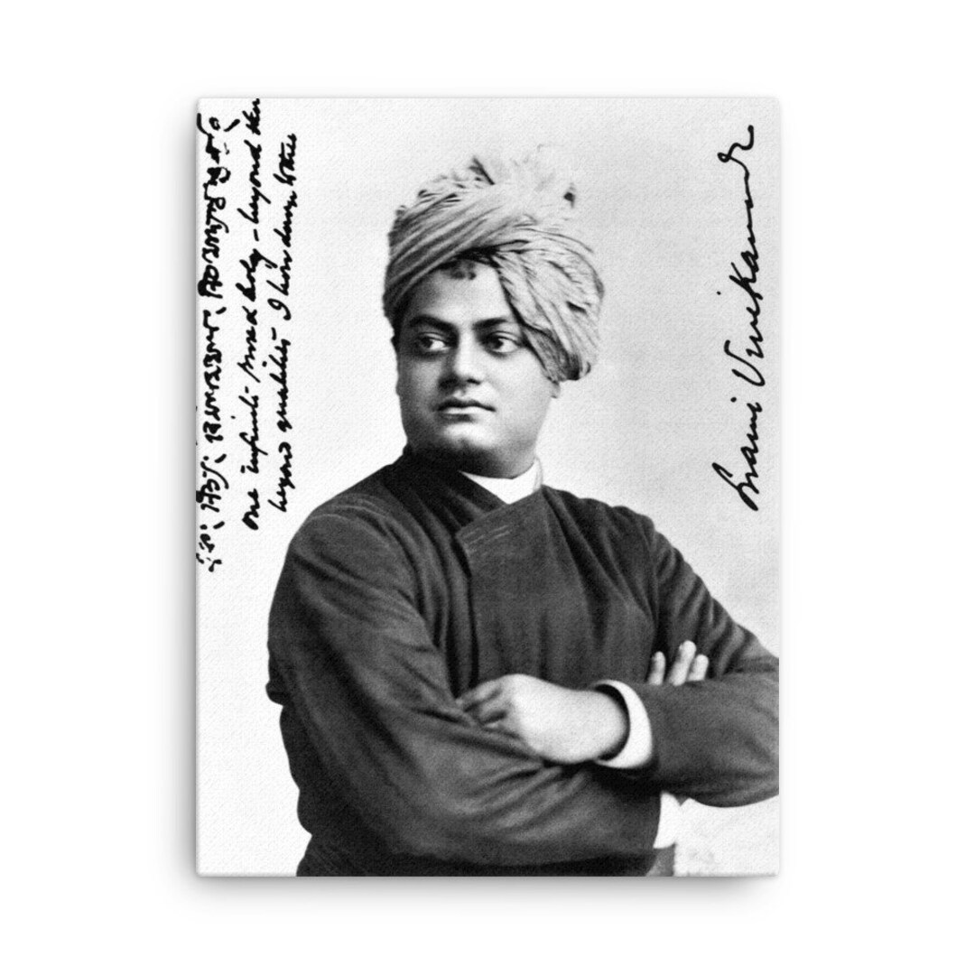 Swami Vivekananda Canvas Print Canvas Wall Art - Etsy