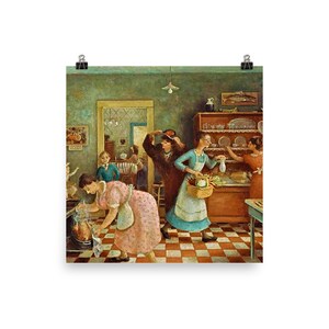 Thanksgiving by Doris Lee Poster Print - Etsy