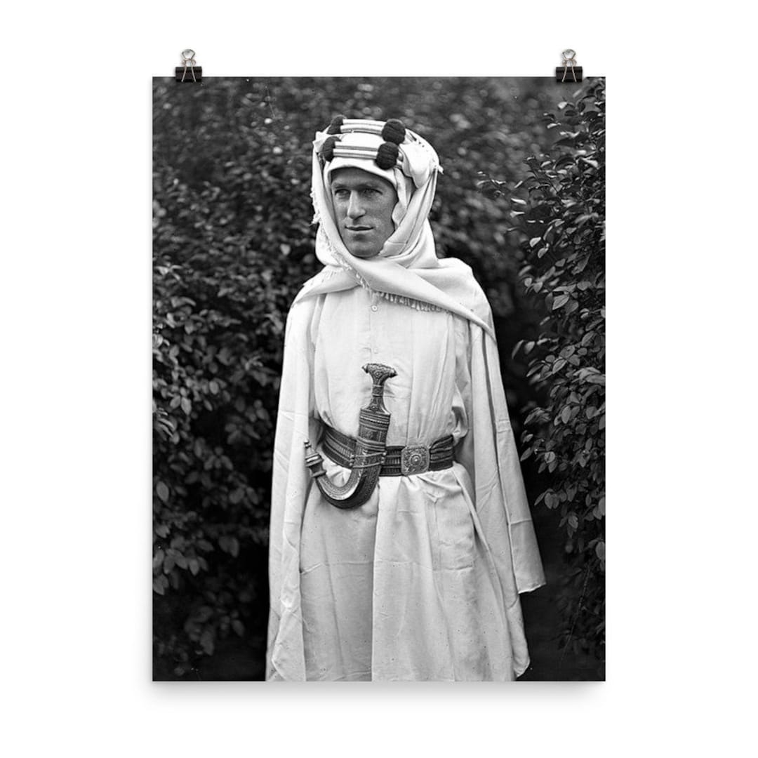 T. E. Lawrence (lawrence of Arabia) Poster Print - Etsy