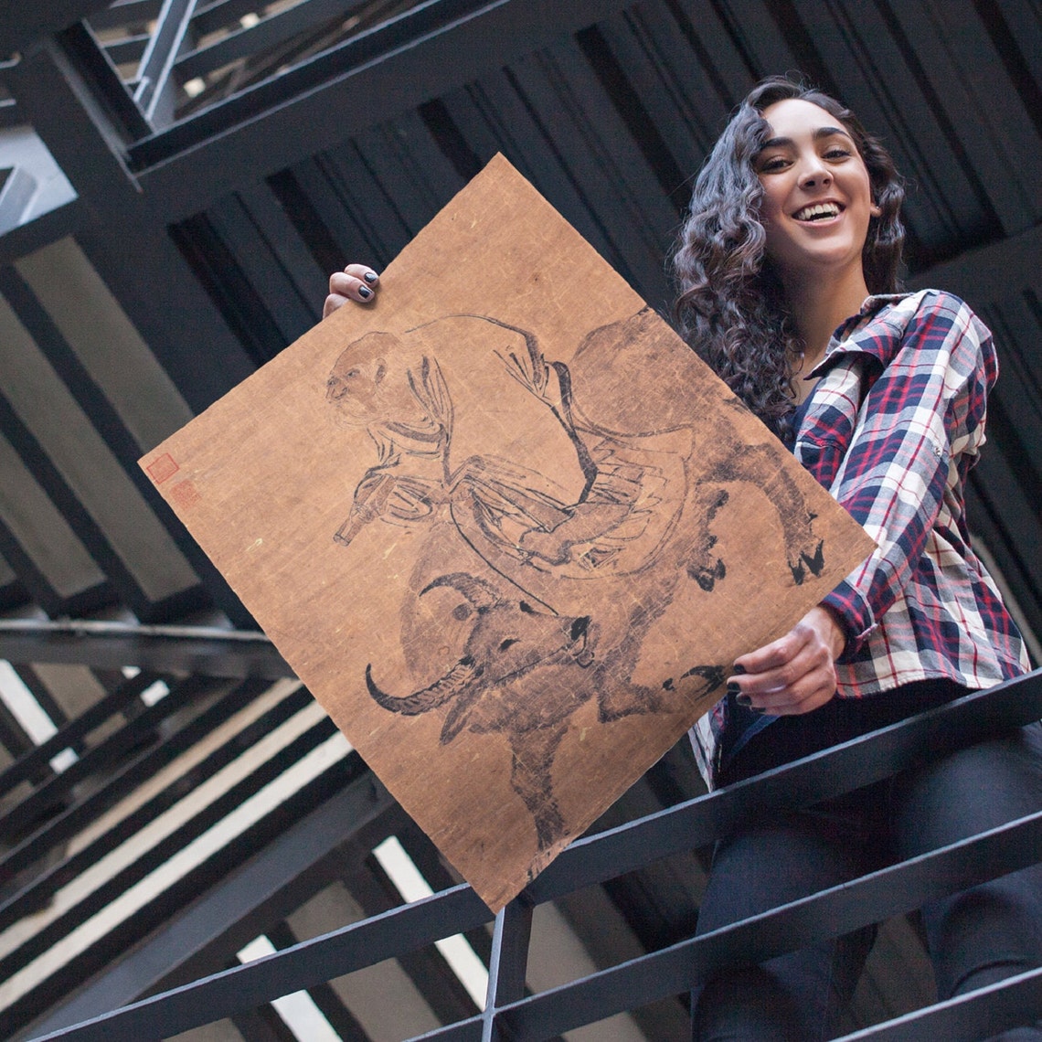 Lao Tzu Poster Taoism Art Print - Etsy