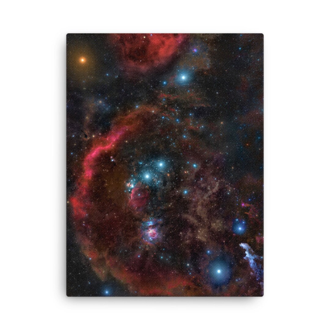 Orion Constellation Canvas Print - Canvas Wall Art - Etsy