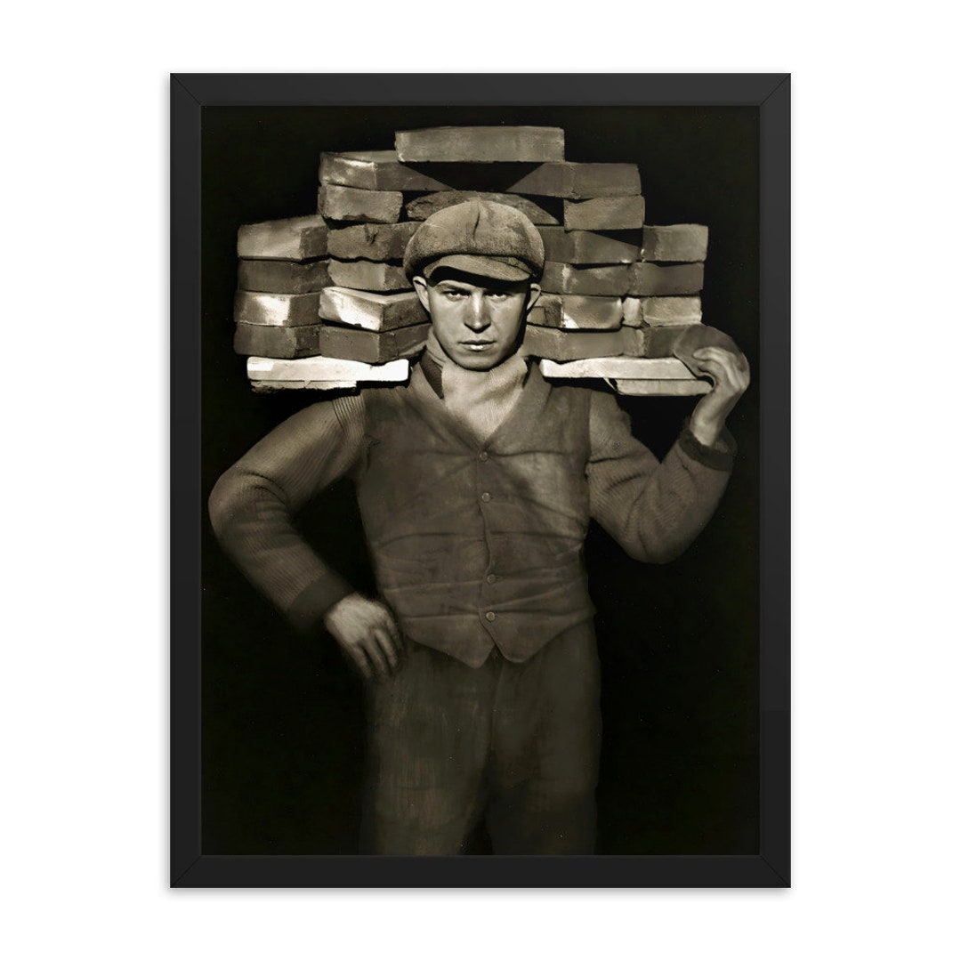 Bricklayer by August Sander Framed Print - Etsy