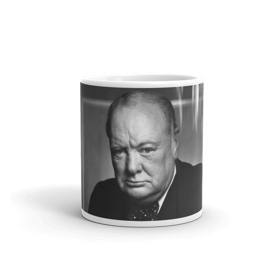 Winston Churchill Mug - Etsy
