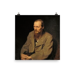 Fyodor Dostoevsky Poster Print - Etsy