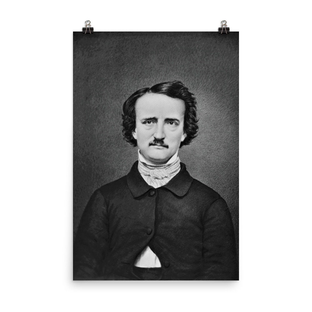 Edgar Allan Poe Poster Print - Etsy