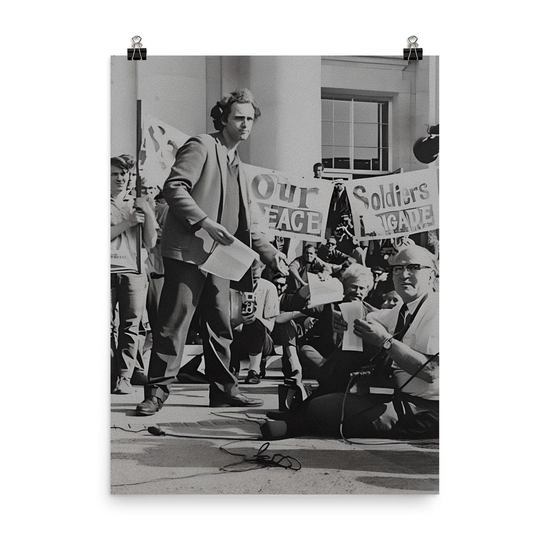 Mario Savio Poster Print - Etsy