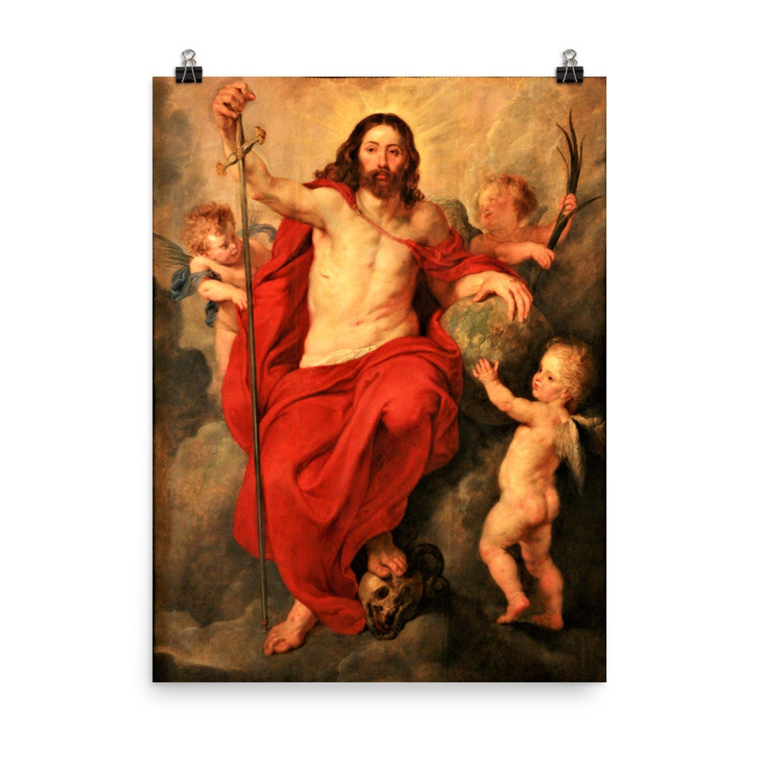Christ Triumphant Over Sin and Death by Peter Paul Rubens Poster Print ...