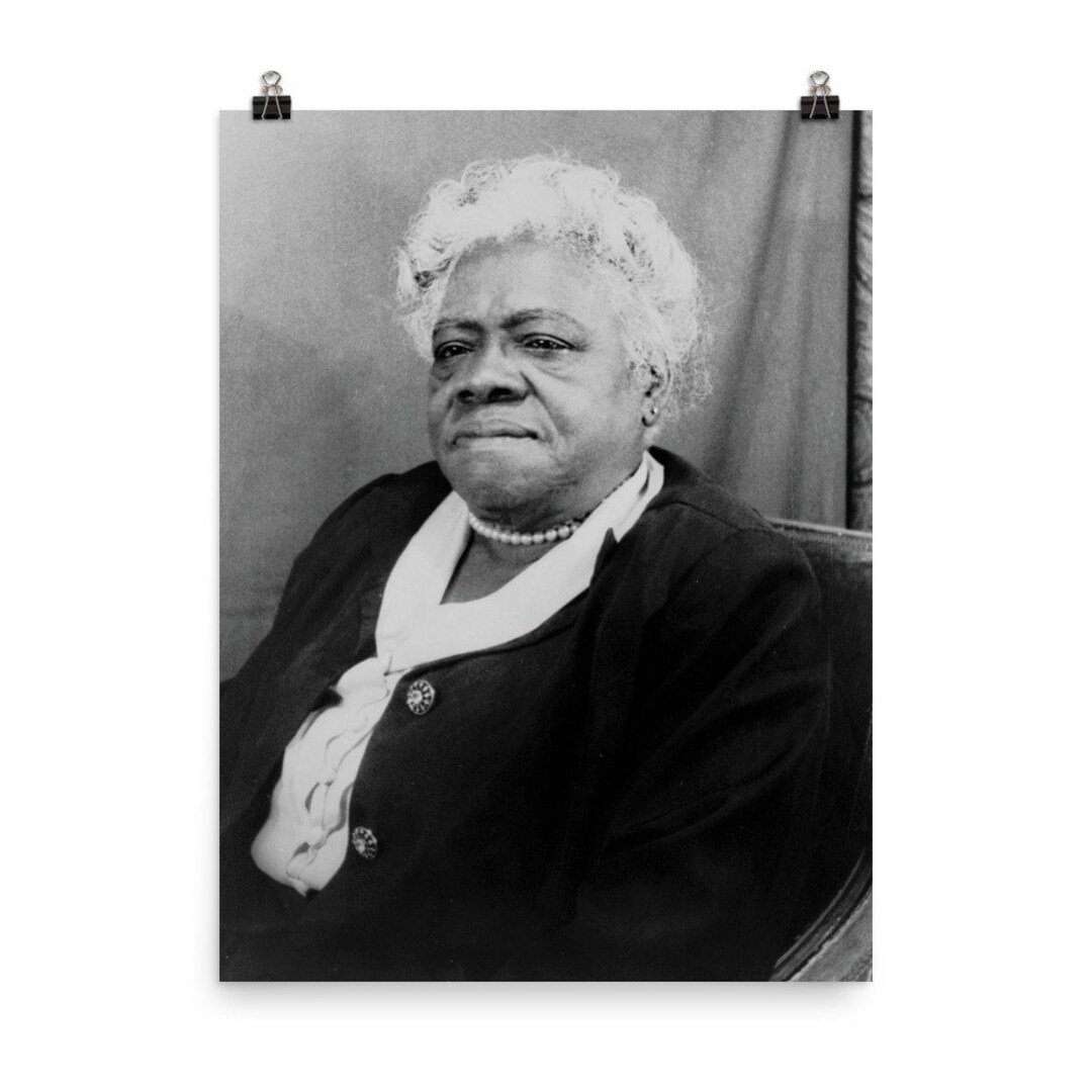 Mary Mcleod Bethune Poster Print - Etsy