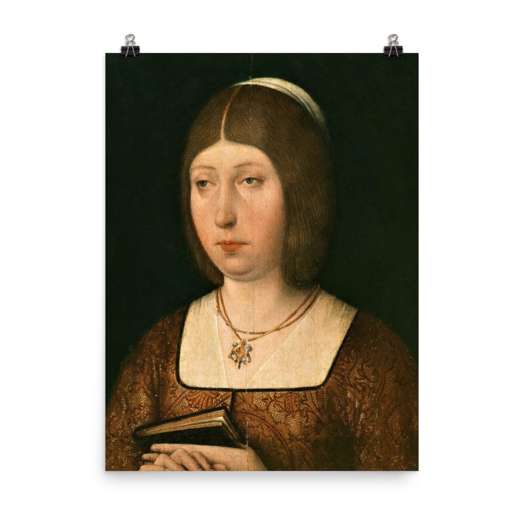 Queen Isabella I of Castile Poster Print - Etsy