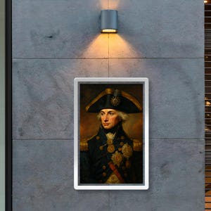 Historic Horatio Nelson Portrait Poster Print - Unique Nautical Wall ...