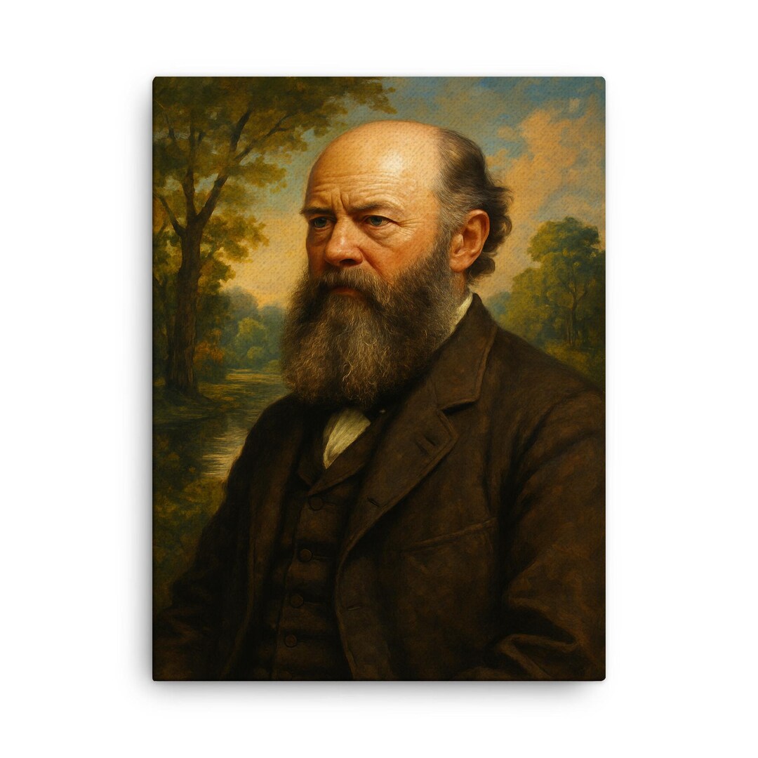 Frederick Law Olmsted Canvas Print – Historic Park Designer Wall Art ...
